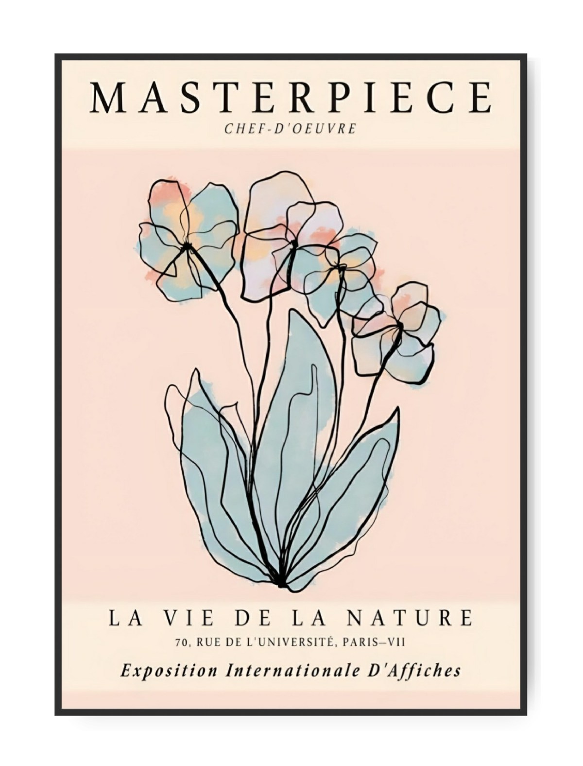 Masterpiece, A4 plakat - Ideal poster