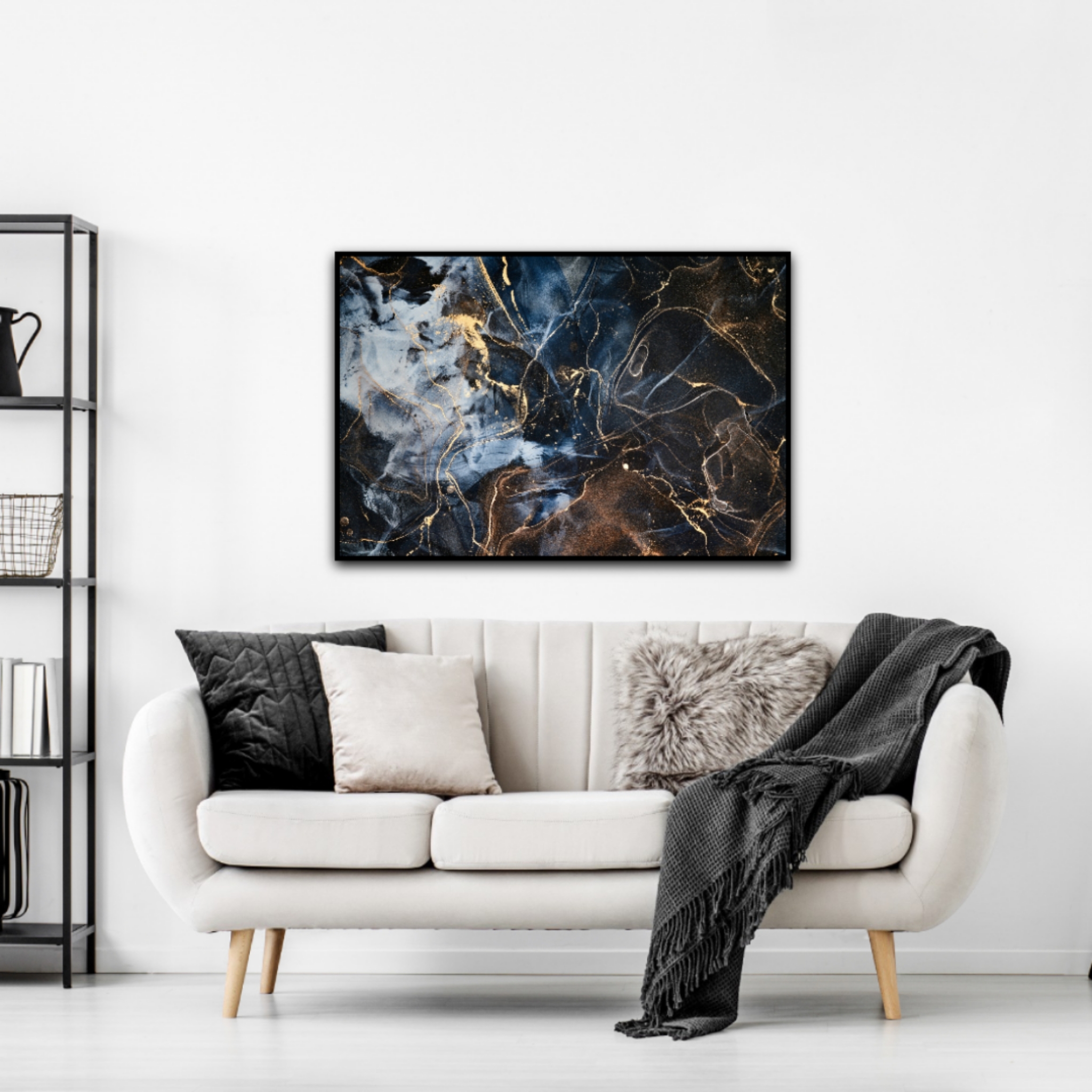 Univers - Canvas Print 80x100 cm - Ideal poster