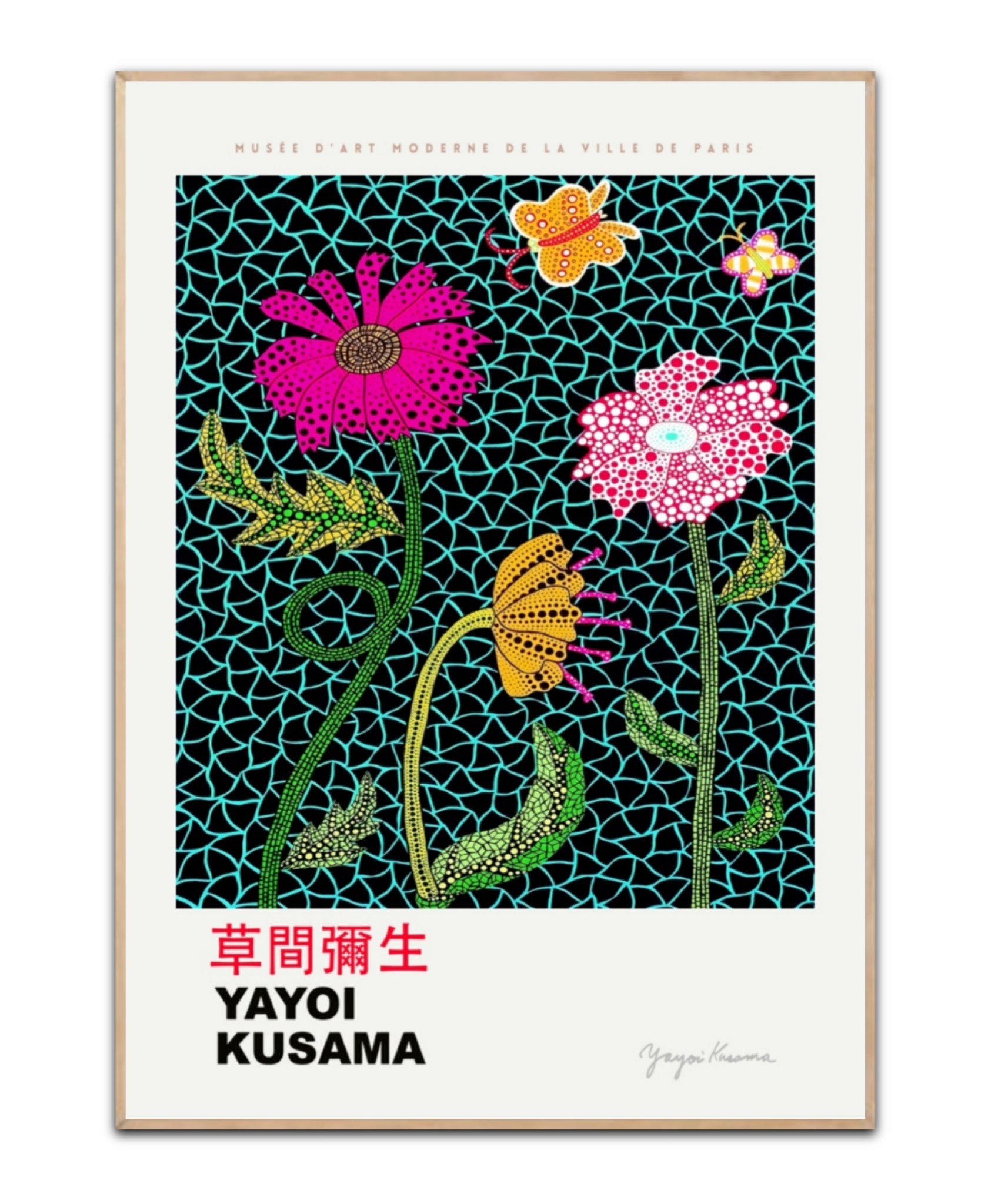 Yayoi Kusama - Garden, 50x70 cm plakat - Plakater - Ideal poster
