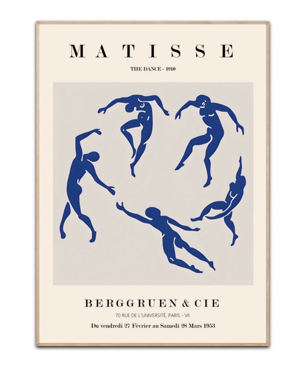 Matisse - The dance blue, A3 plakat - Plakater - Ideal poster