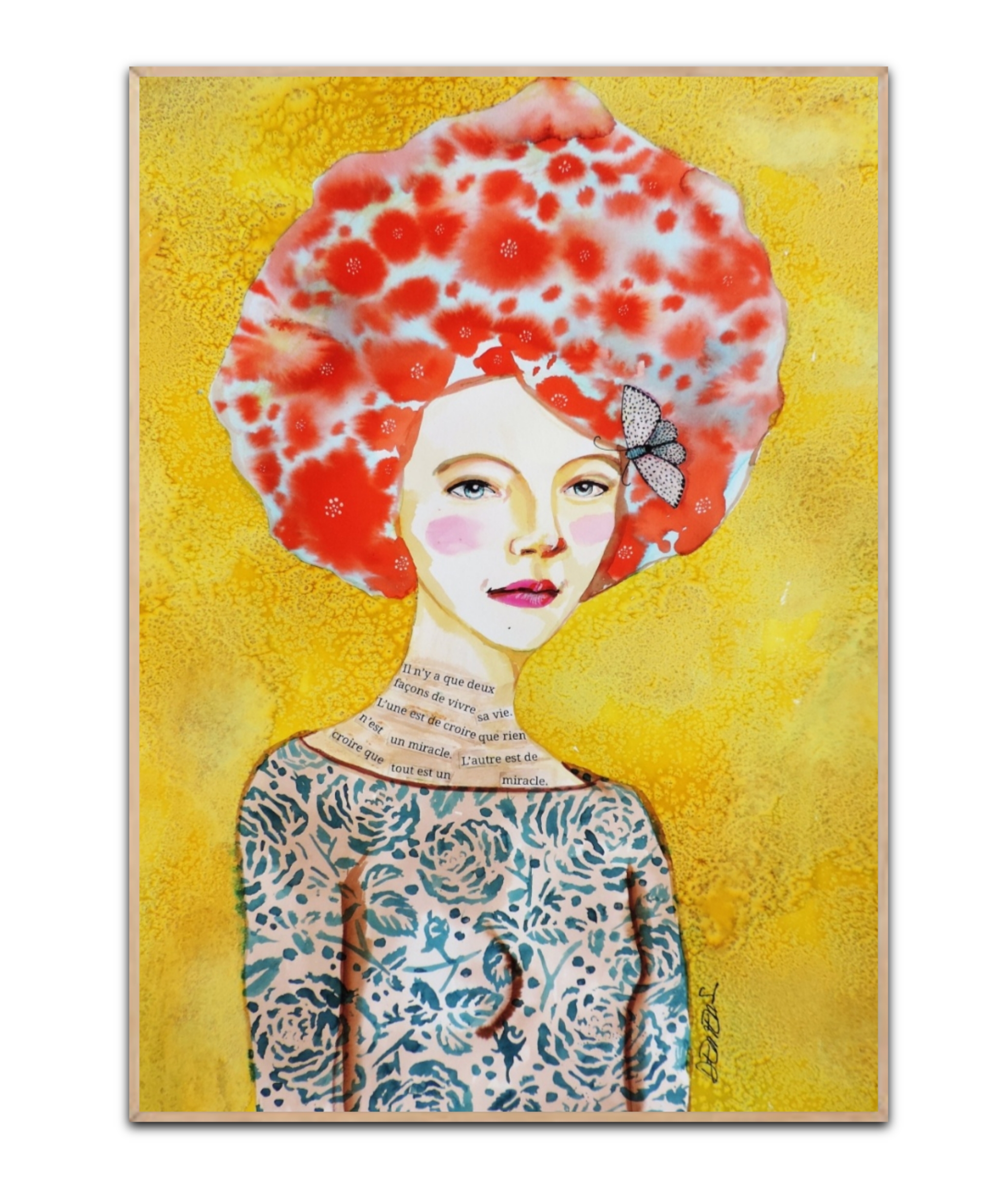Vivre - By Sylvie Demers , A4 plakat - Ideal poster