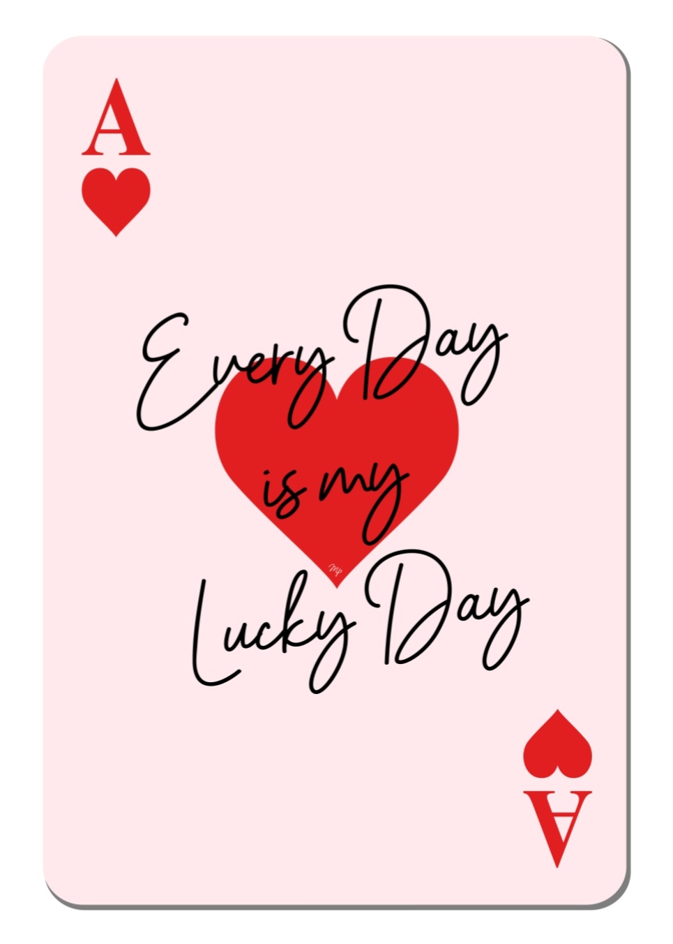 Lucky Day, 50x70 plakat - Ideal poster