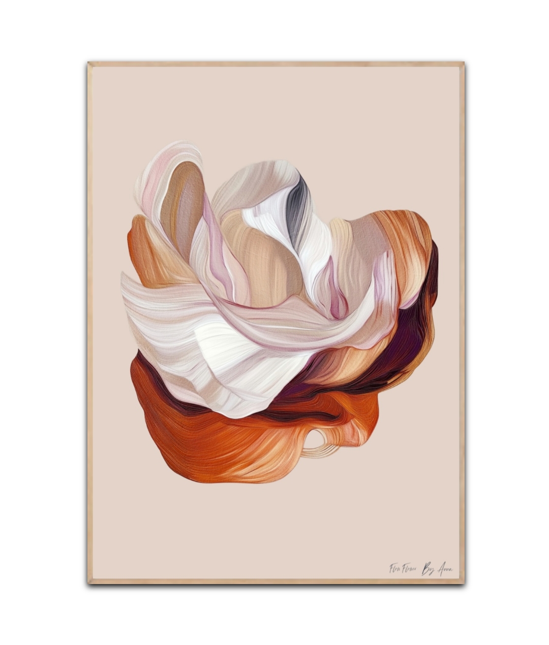 Flow Flower by Anna plakat - Ideal poster